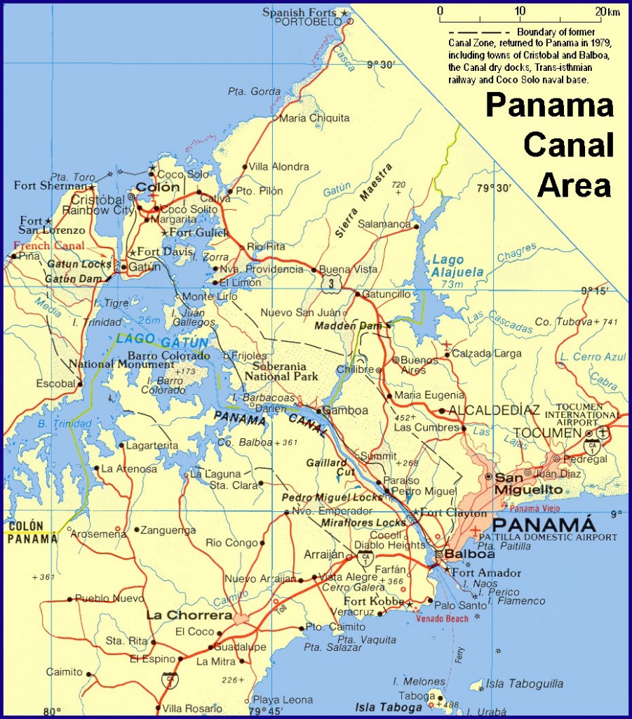 Maps of Panama